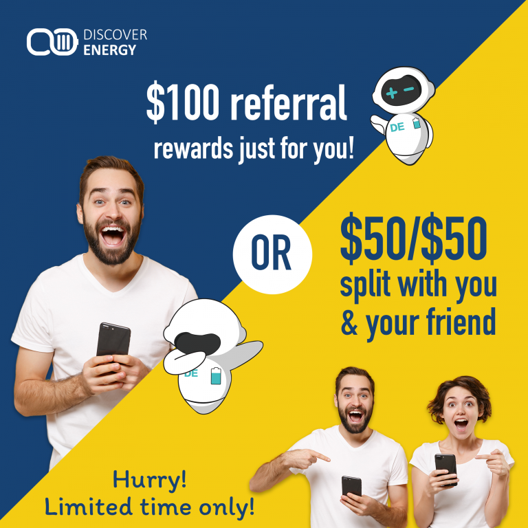 This month: Discover Energy $50 – $50 Referral – Discover Energy Blog